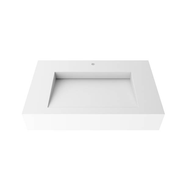CastelloUSA Boyter 30" Rectangular Solid Surface Wall Mount Bathroom Sink & Reviews | Wayfair